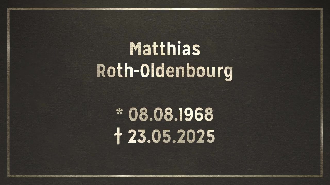 Videoanzeige von Matthias Roth-Oldenbourg | www.vrm-trauer.de